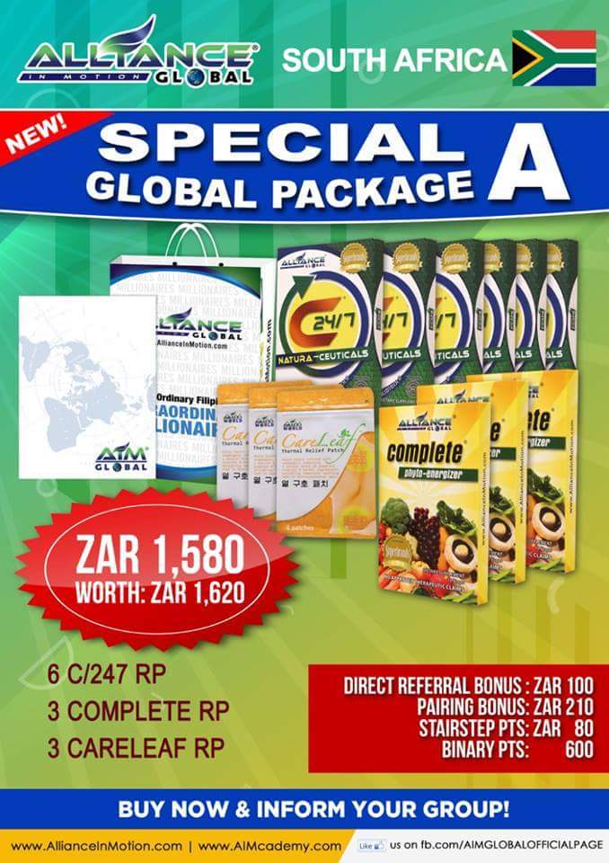 ALLIANCE IN MOTION GLOBAL SOUTH AFRICA PACKAGES | Alliance in Motion ...